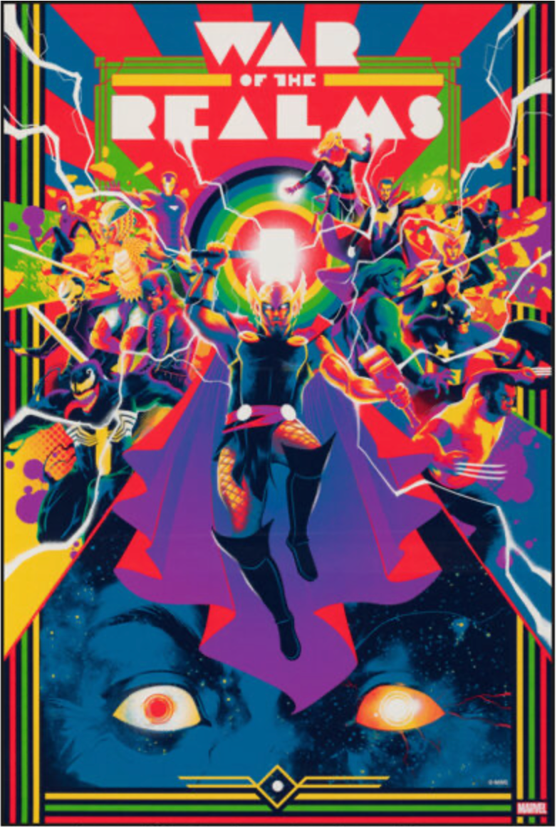 Original War of the Realms - 188/275 by Matt Taylor (Mondo, 2019 ...